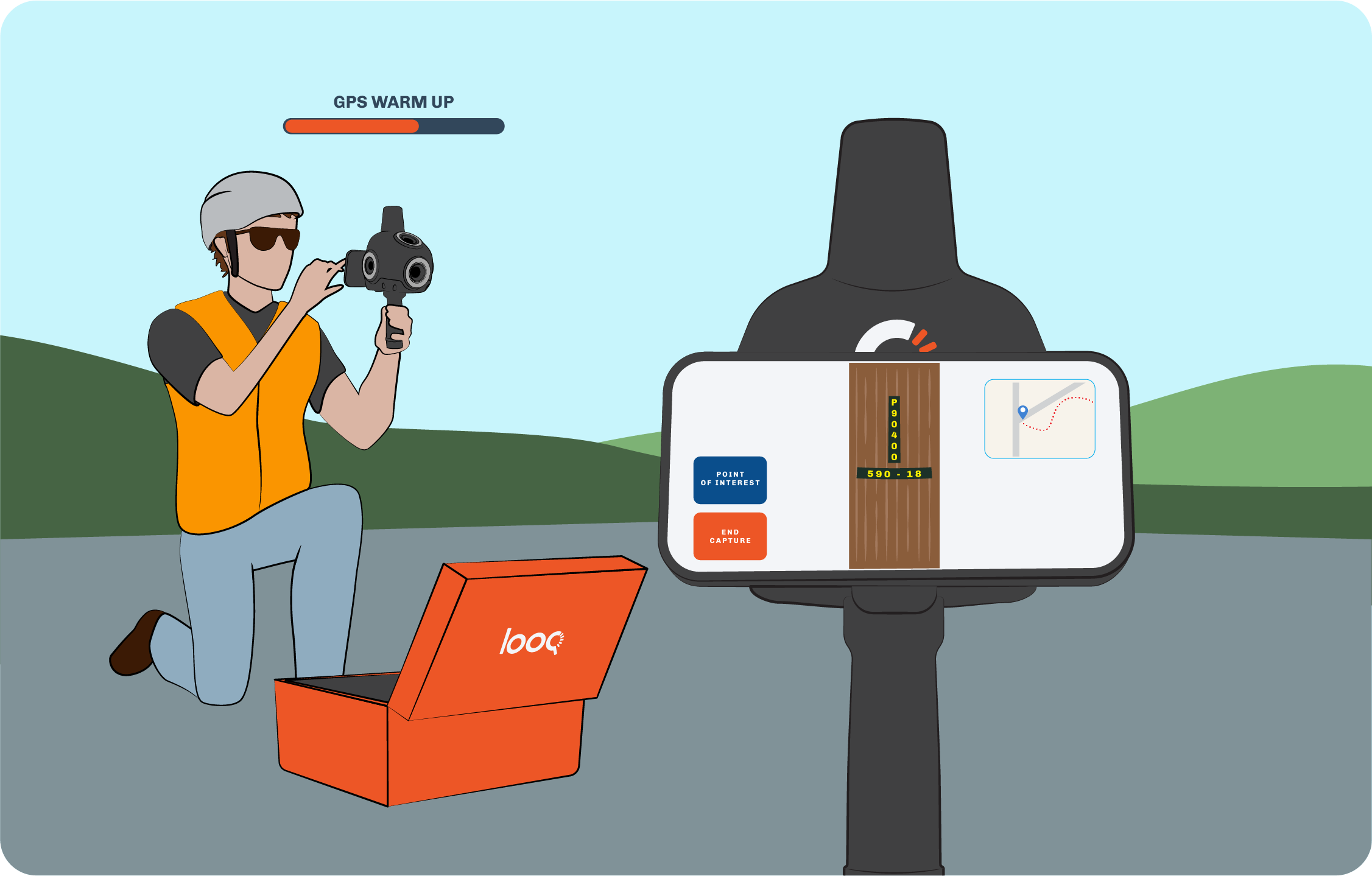 Utility Pole Data Collection & Make-Ready Engineering | Looq AI